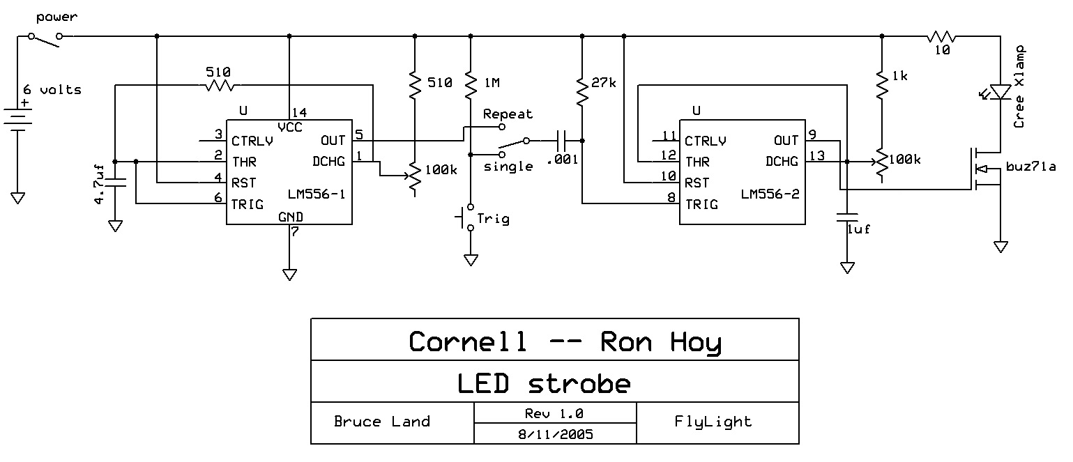 Police Strobe Light Circuit Diagram Circuit Diagram